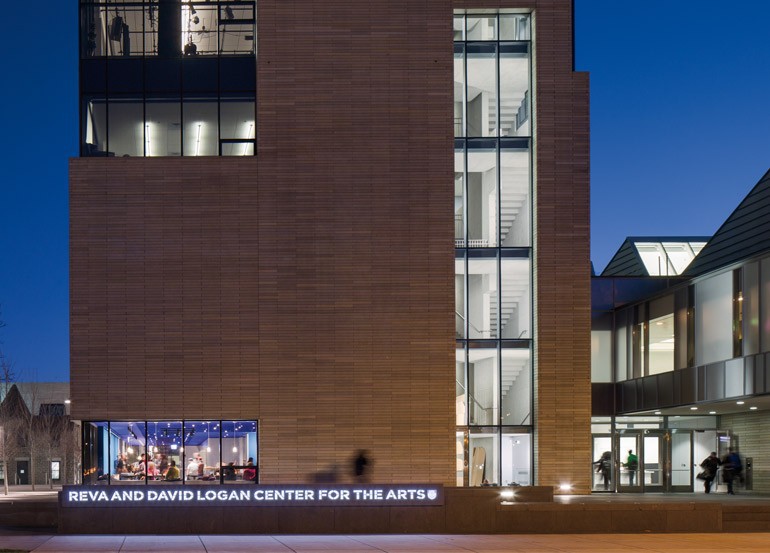 Reva and David Logan Center for the Arts | Explore the architecture at ...