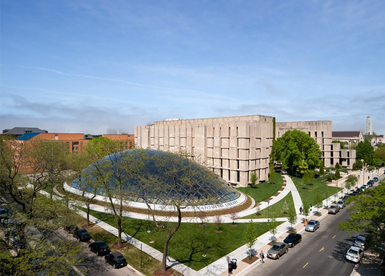 Joe and Rika Mansueto Library | Explore the architecture at the ...