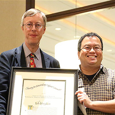 Prize Spotlight: Lek-Heng Lim | News | Committee on Computational and Applied Mathematics | The ...
