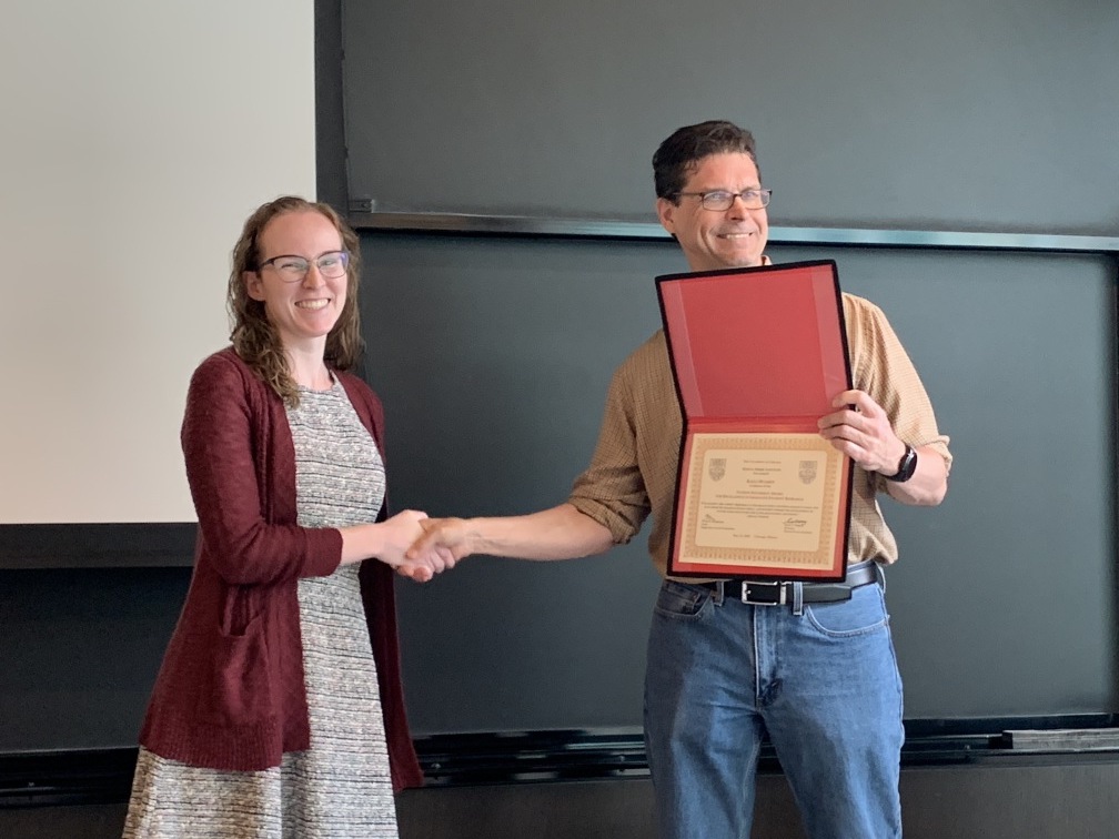 Previous Nathan Sugarman Awards | Enrico Fermi Institute | The ...