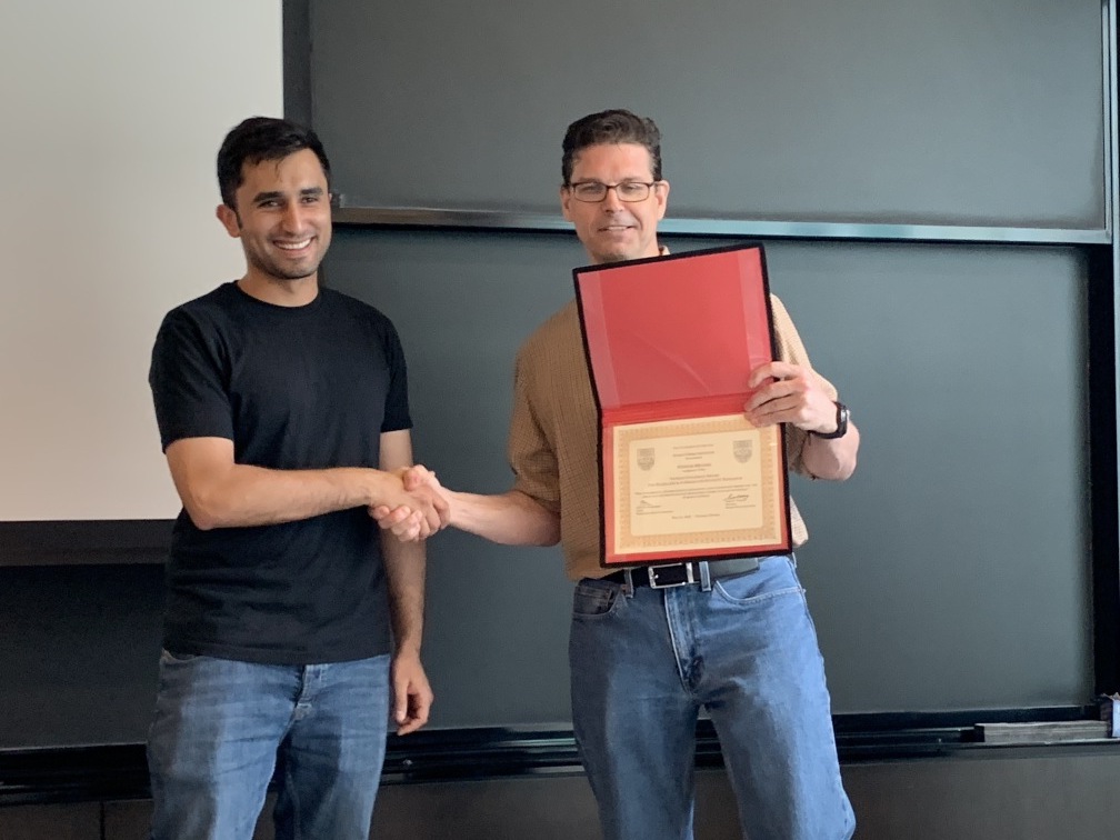 Previous Nathan Sugarman Awards | Enrico Fermi Institute | The ...