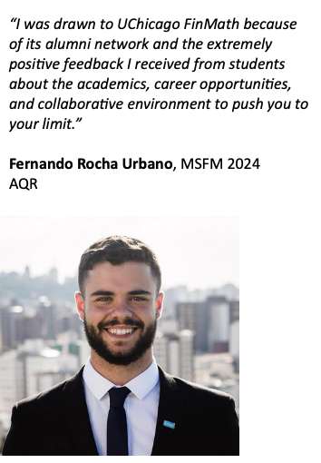 Career Outcomes - December 2024 Grads | Financial Mathematics | The University of Chicago