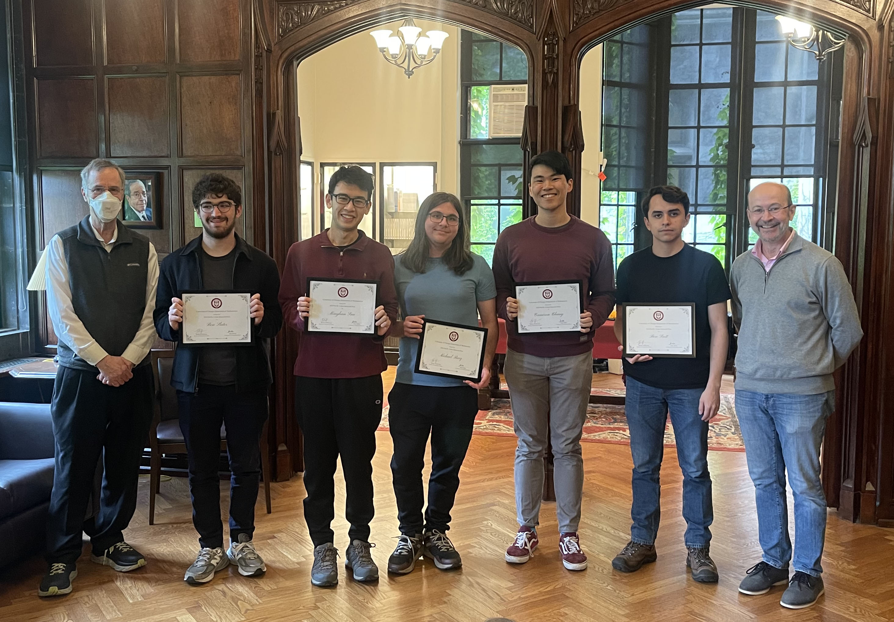 Undergraduate Awards | Department of Mathematics | The University of ...