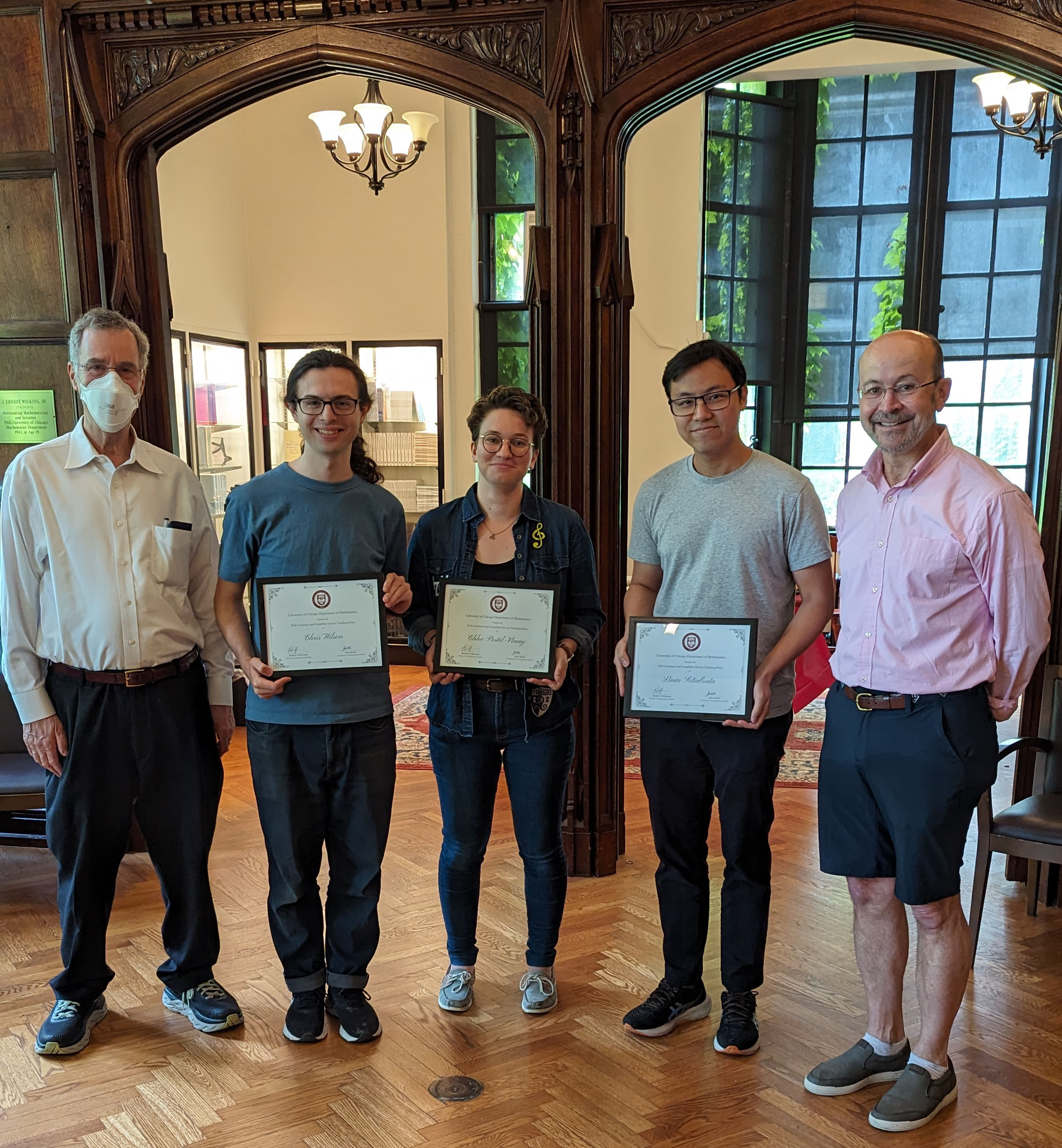 Undergraduate Awards | Department of Mathematics | The University of ...