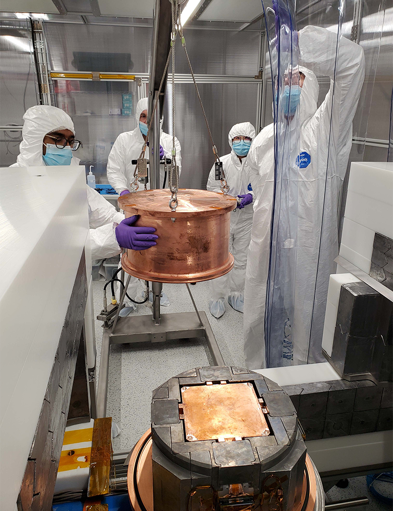 Dark matter hunters search for hidden-sector particles using ...