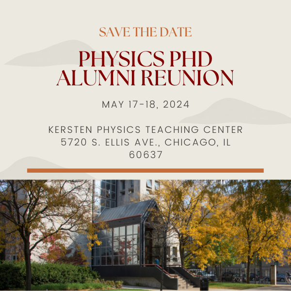 Department of Physics | The University of Chicago
