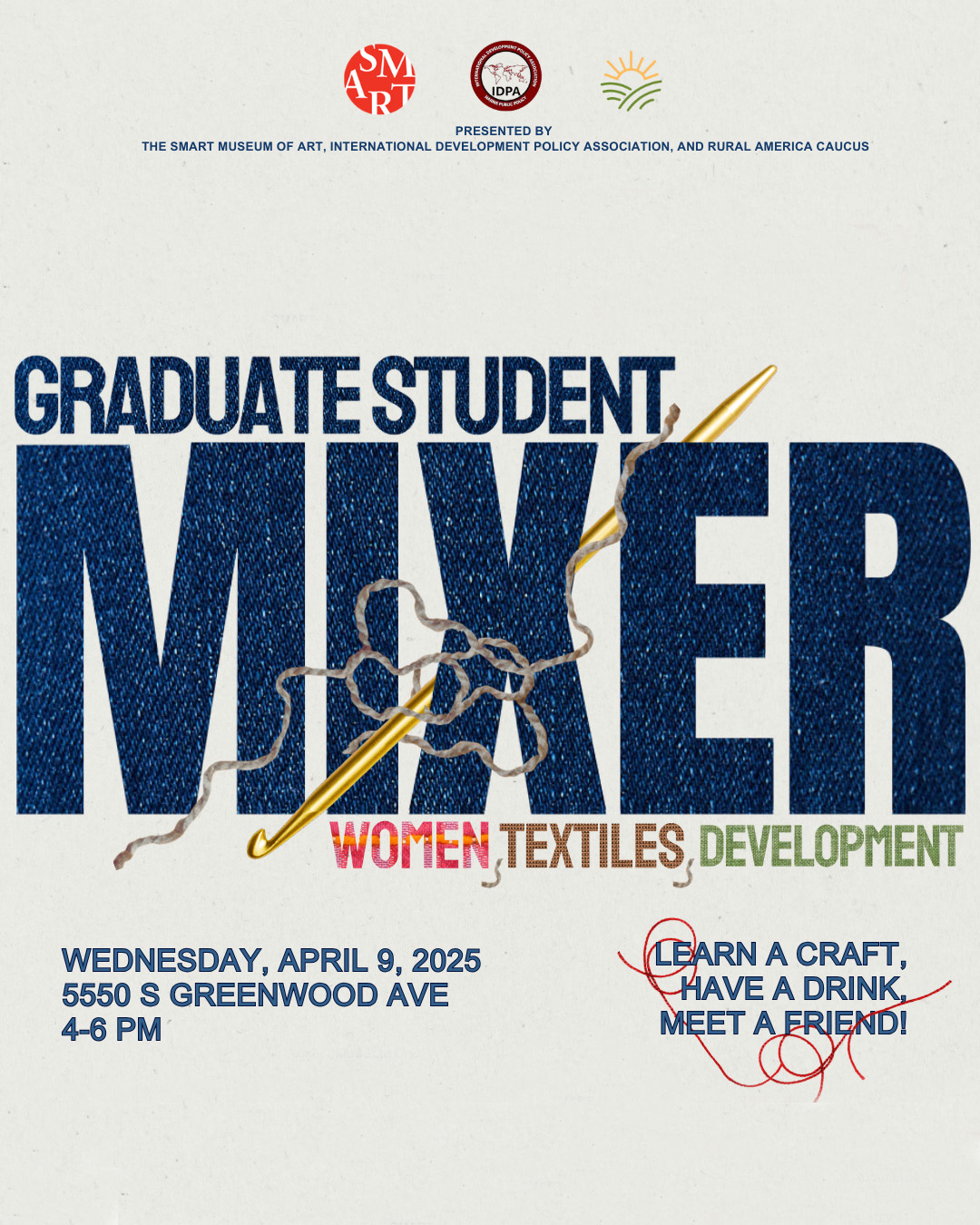 Graduate Student Mixer: Women, Textiles, Development! - Events - Smart ...