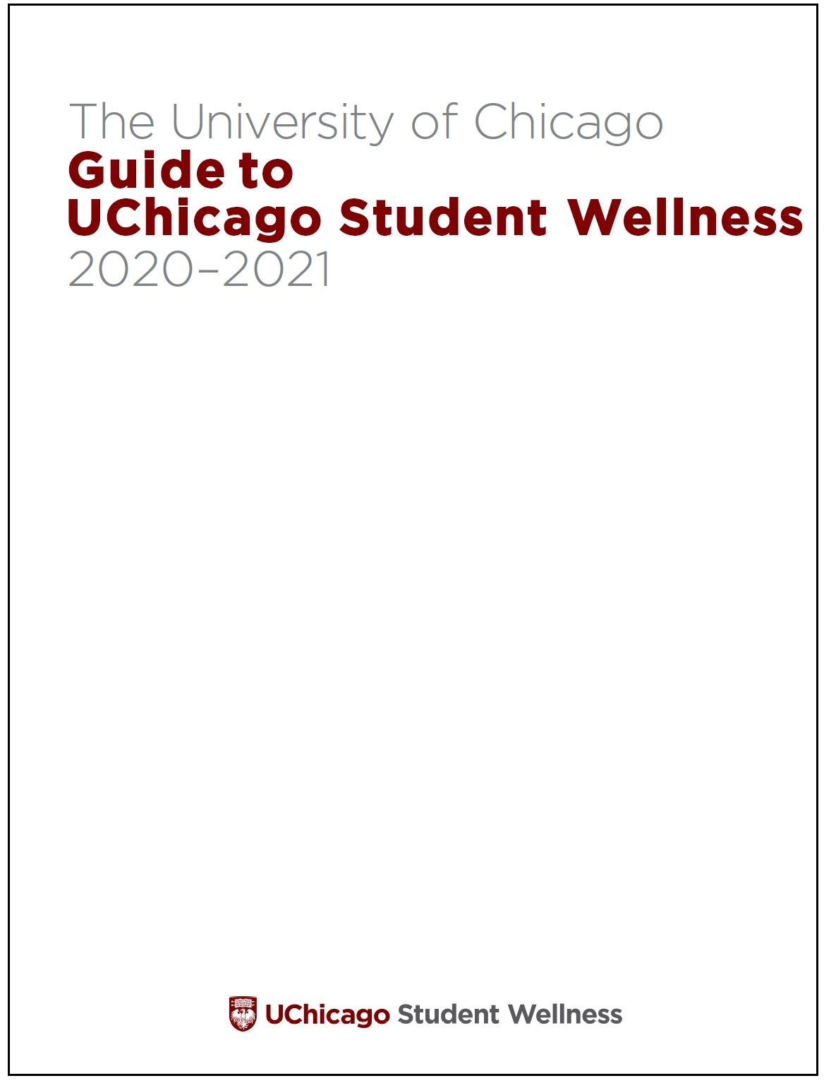 Resources | UChicago Student Wellness | The University of Chicago