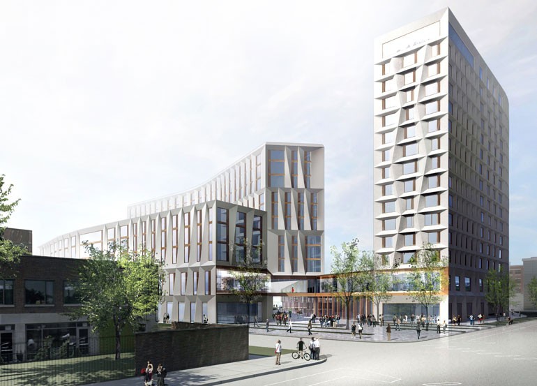 University unveils new residence hall and dining commons | The ...